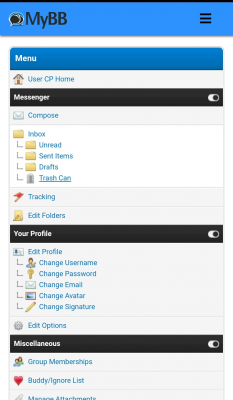 Extend MyBB - Responsive Default MyBB