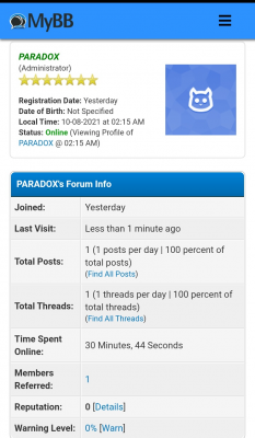 Extend MyBB - Responsive Default MyBB